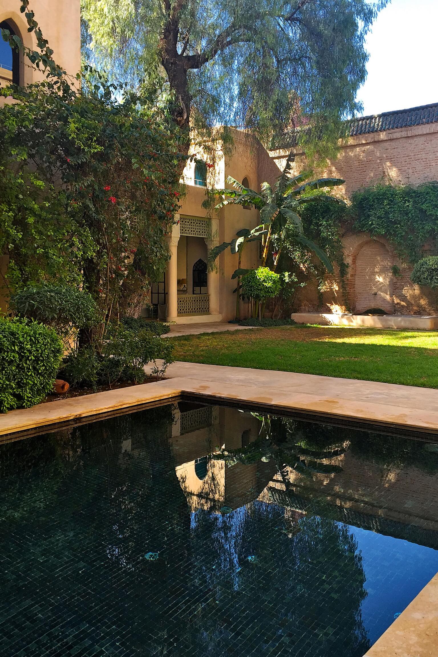 Construction riad traditionnel médina Marrakech | Atelier Une Architecture